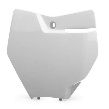 Startnummerntafel Weiß KTM SX SXF online