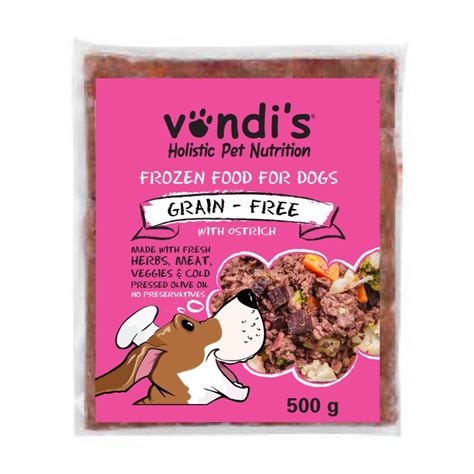 Frozen Food Vondis Nutritional Dog Food