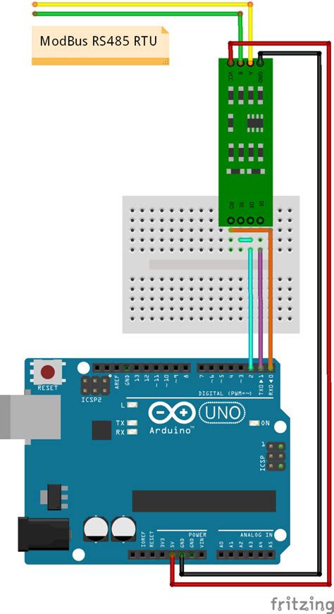 arduino modbus rs485 rtu master