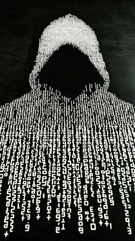 Free Hacker Portrait In ASCII Art On Black Background Urban Tech Vibes Nohat Cc