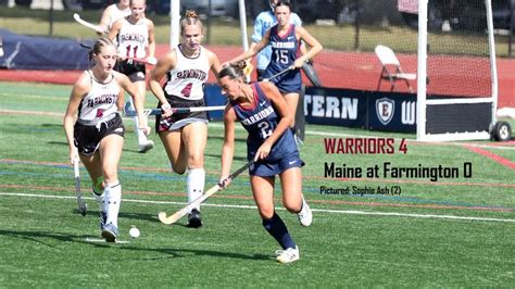 Field Hockey Warriors Strike Early Ride To First Home Victory Of