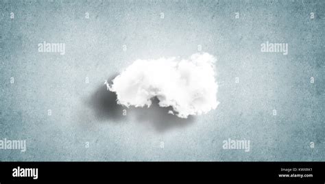 Background Image With Cloud Computing Connection Concept On Concrete