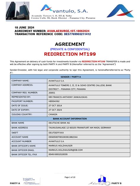 Redirection Mt199 10t Signed Doa Pdf