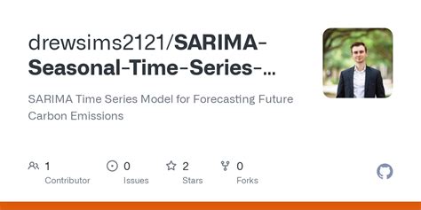 GitHub Drewsims2121 SARIMA Seasonal Time Series Forecast For Carbon