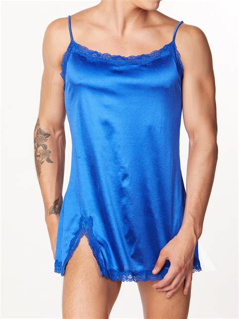 Mens Satin Nightie Satin Lingerie And Panties For Men Xdress