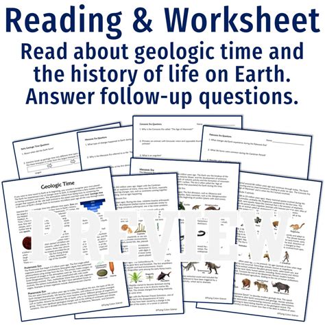 Geologic Time And History Of Life On Earth Reading Flying Colors Science