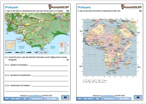 Graad 7 Sosiale Wetenskappe SW Geografie En Geskiedenis Kwartaal 1