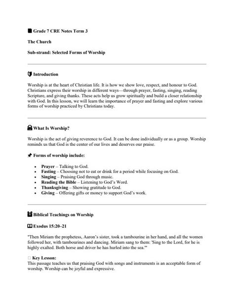 Grade 7 Rationalized Cre Notes Term 3