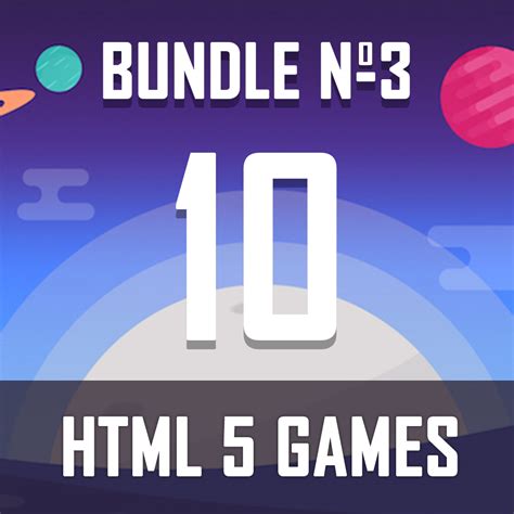 10 Html5 Games Mobile Version Mega Bundle №3 Construct 2 Capx