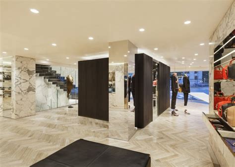 Givenchy Store In Seoul Has An Undulating Metal Facade