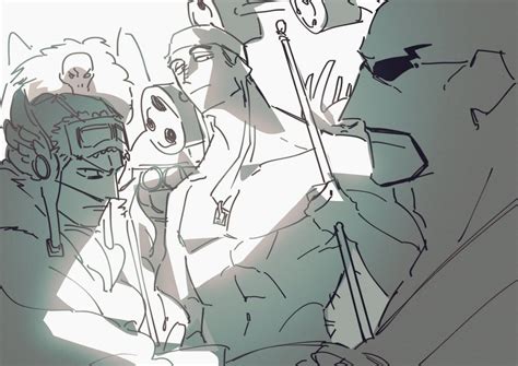 Enel Shura Ohm Satori And Fuza One Piece Drawn By Pontoala47187