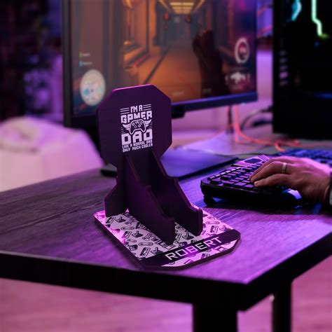 Personalized Headphone And Controller Stand Headset Xbox Switch Ps4 5