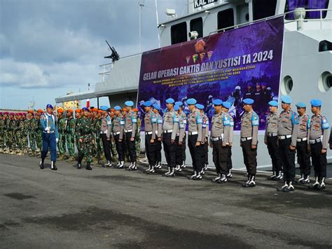 Kasdam Pimpin Upacara Gelar Operasi Gaktib Dan Operasi Yustisi POM TNI TA
