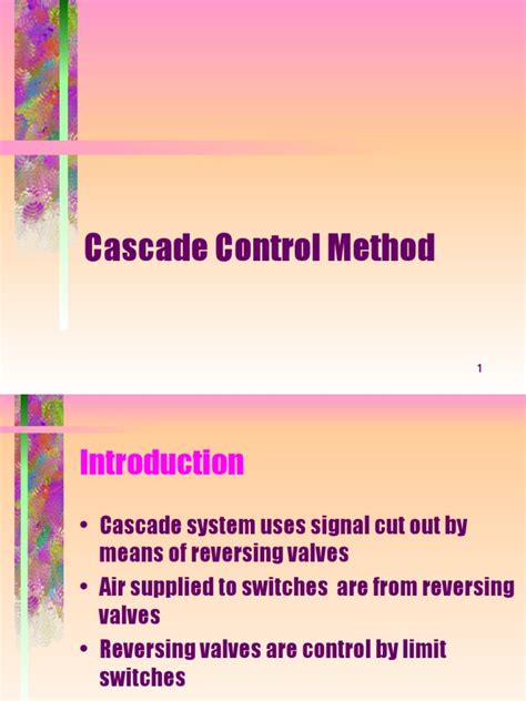 Cascade Control Pdf Electrical Engineering Manufactured Goods