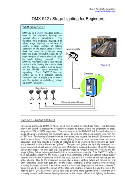 Dmx Beginners Guide Rev2 Pdf Field Programmable Gate Array Light