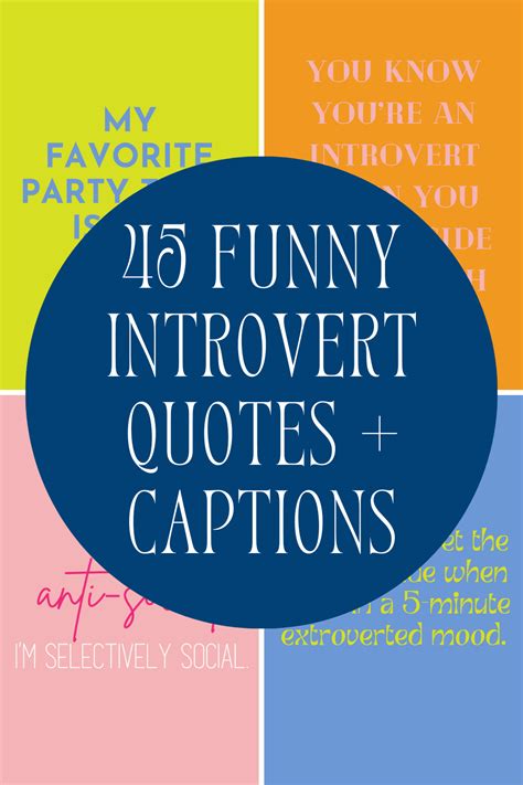 Funny Introvert Quotes Captions Darling Quote