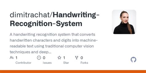 Github Dimitrachathandwriting Recognition System A Handwriting Recognition System That