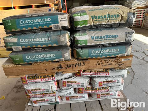 Bonding Cement And Thin Set Mortar Construction Bigiron