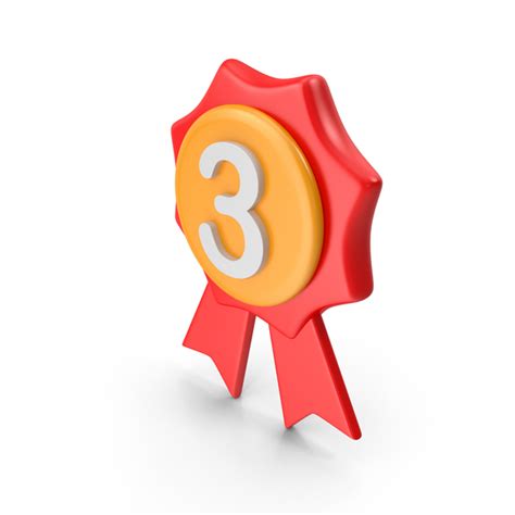 Rosette Icon Third Red Yellow Png Images And Psds For Download