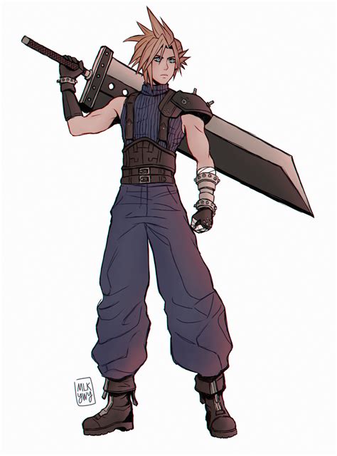 Classic Cloud Strife Oc Rfinalfantasyvii