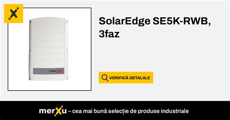 Solaredge Se K Rwb Faz Merxu
