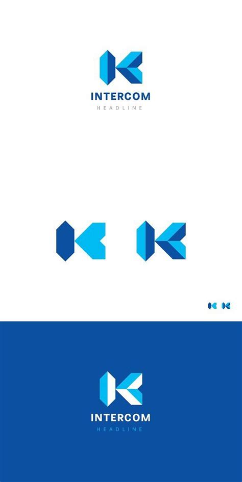 The Logo For Intercom Has Been Designed To Look Like An Arrow And It