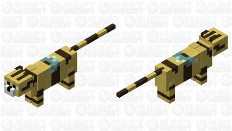 Cat Bee Minecraft Mob Skin