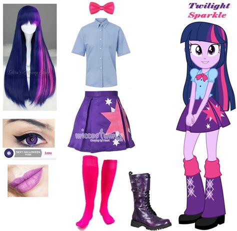 Twilight Sparkle Eg Cosplay Clothing Footwear And Accessories Ropa Disfraces En Grupo