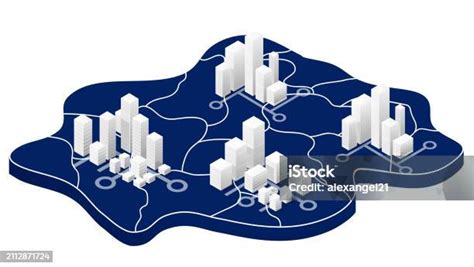 아이소 메트릭 3d 도시 메가 폴리스 구조 도시 풍경 거리와 평면도 0명에 대한 스톡 벡터 아트 및 기타 이미지 0명 3