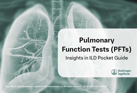 Pulmonary Function Tests Pfts Pocket Guide Insights In Ild