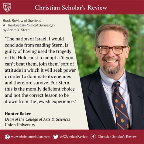 Christian Scholars Review On Linkedin Hunter Baker Dean Of The College Of Arts And Sciences At