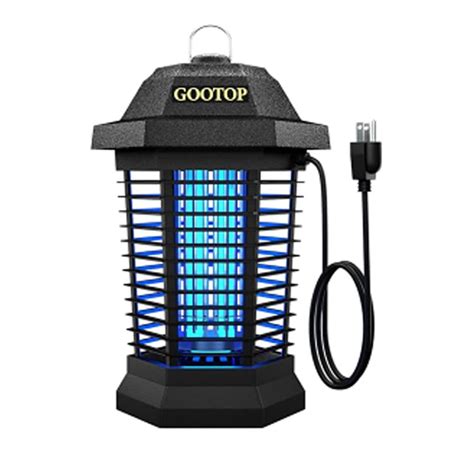 Gootop Outdoor Bug Zapper Electric 130v Black Zapt6pro Hsds Online