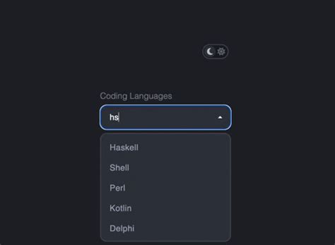 An Easy Way To Create A Custom Input Dropdown THT