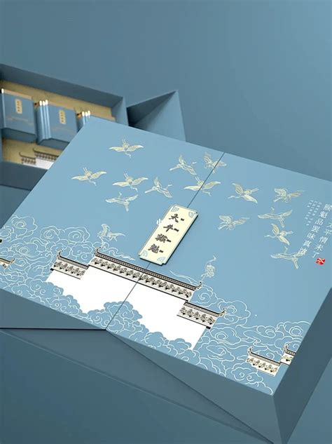 茶叶礼盒分享 创新太平猴魁茶叶礼盒 花瓣网