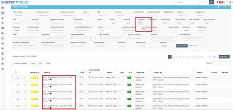 Dependency Track Deduplication Not Working · Issue 6407 · Defectdojo