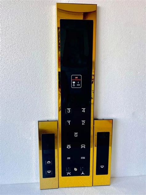 Stainless Steel Golden Elevator Cop Panel Digital At ₹ 5500piece In