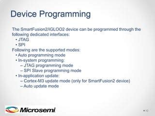 IGLOO2 Microsemi FPGA PPT