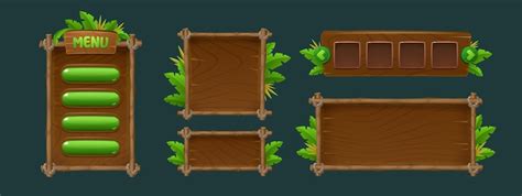 2d Menu Game Assets Images Free Download On Freepik
