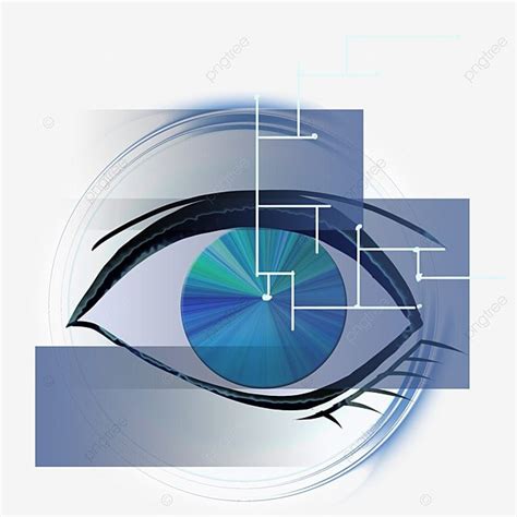 Technology Sense Retina Recognition Eye Retina Identification Png