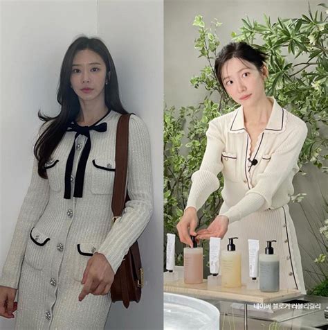 셀프포트레이트 원피스 착용한 박지현 Vs 이주빈 패션 네이버 블로그