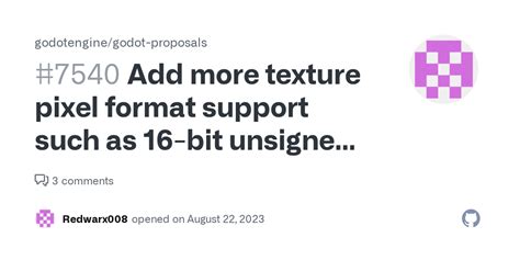 add more texture pixel format support such as 16 bit unsigned integer