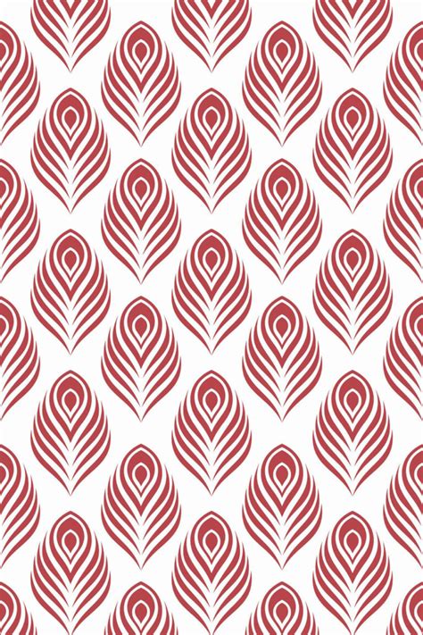 Art Deco Peacock Wallpaper Peel And Stick Or Non Pasted