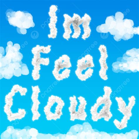 Cloudy Png Picture Cloudy Text Effect Clouds Cloud Vector Png Image