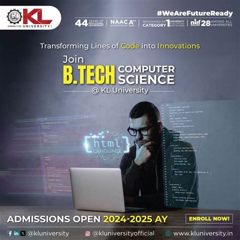 Kl University On Linkedin Kluniversity Klu Admissionsareopen2024