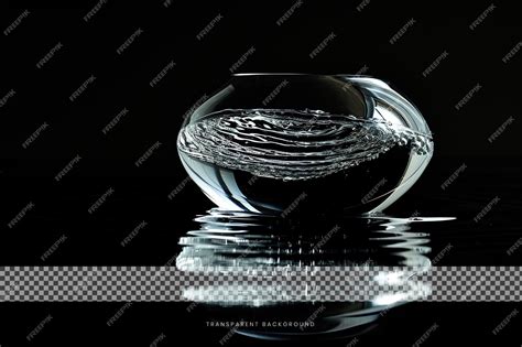 Premium Psd Glass In Water
