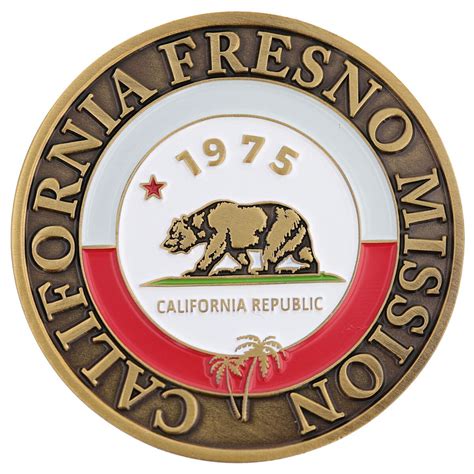 California Fresno Commemorative Mission Coin