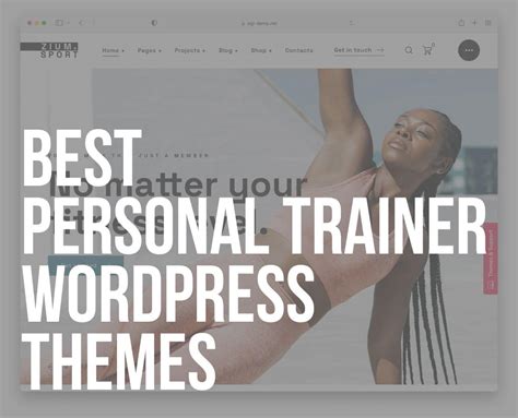 11 Best Personal Trainer WordPress Themes 2025 ULTIDA