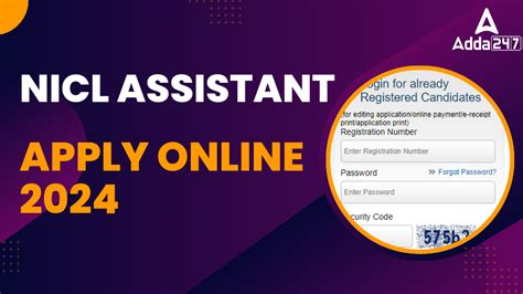 Nicl Assistant Apply Online 2024 Last Date To Apply For 500 Vacancies