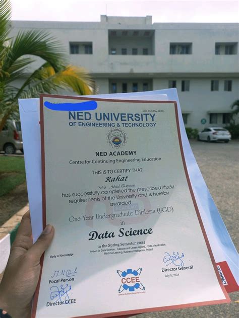 Rahat Qayyum On Linkedin Datascience Learningjourney Achievement Nedacademy Grateful