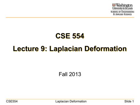 Laplacian Deformation